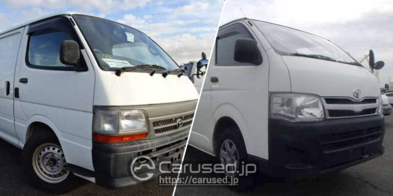 Differences between Hiace and Regius Ace, regiusace van - Carused.jp Blog